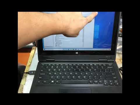How to disable touch screen in win10 or lenovo yoga 11 laptop - YouTube
