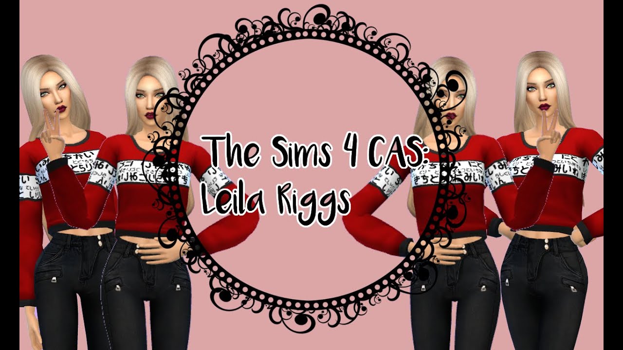 The Sims 4 || Create A Sim: Leila 🍩 - YouTube
