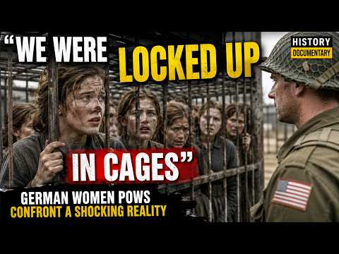 “We Were Locked Up in Cages” — German Women POWs Confront a Shocking Reality | History Documentary