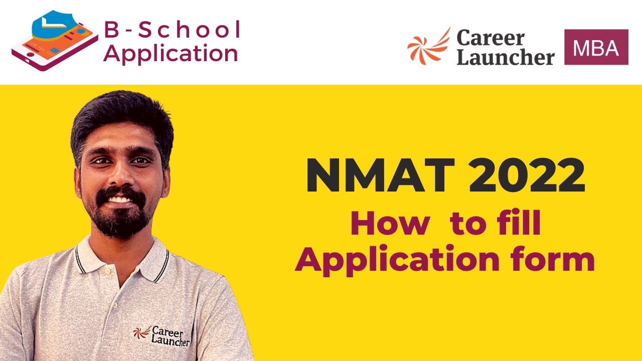 NMAT 2022 Form Filling | How to fill NMAT Application Form | Career ...
