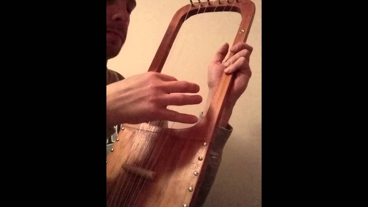 Germanic Lyre Plucked - YouTube