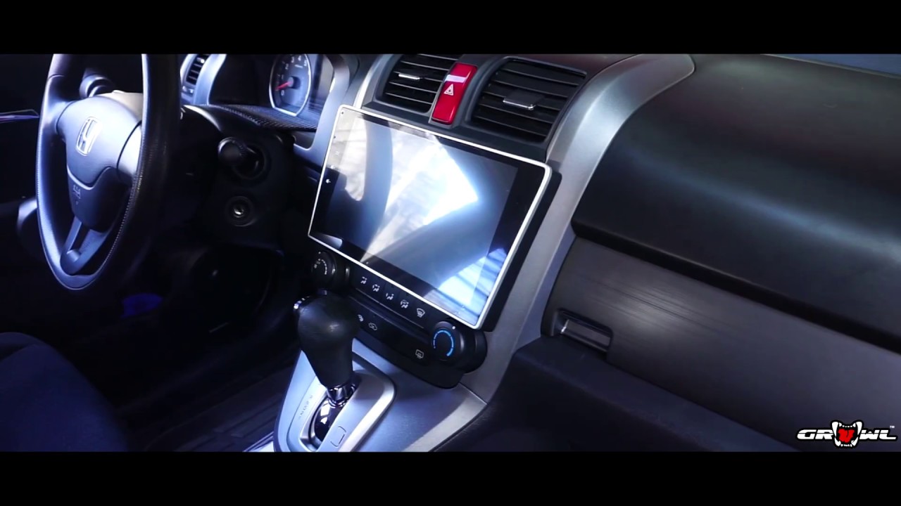 Honda CRV 3rd Generation's Growl 9inch Android OEM Head Unit - YouTube
