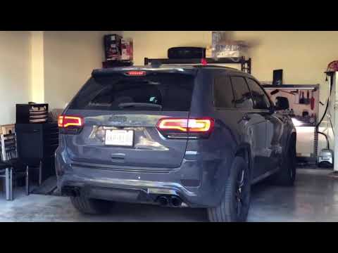 Solo Performance Jeep Trackhawk Cat Back - YouTube