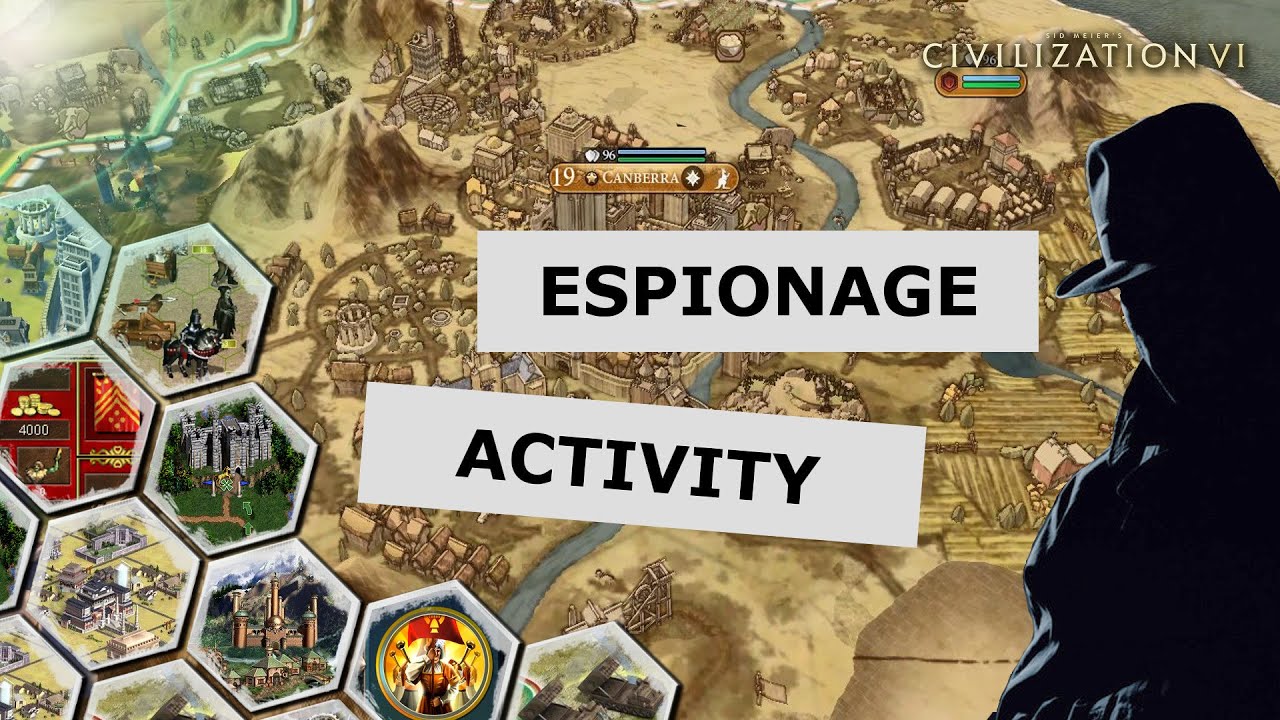 Civilization 6. Espionage Tactic - шпигуни навколо нас - YouTube