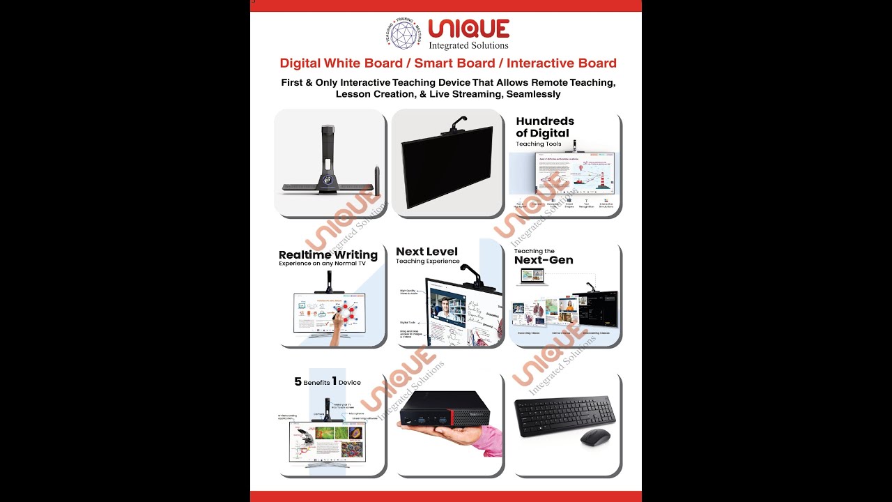 SMART CLASSROOM BY UNIQUE INTEGRATED SOLUTIONS - 9910600023 - YouTube