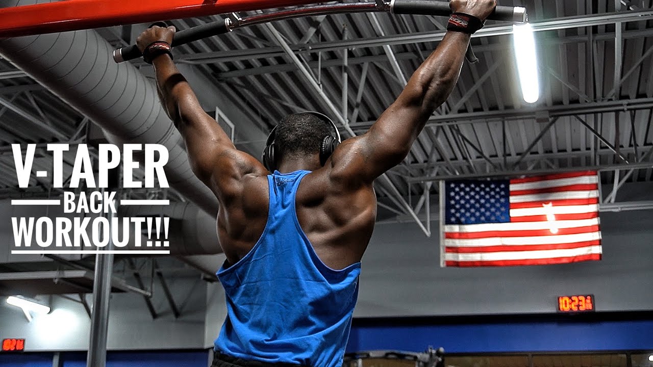 Back Workout For A V-Taper (Width Focus) - YouTube
