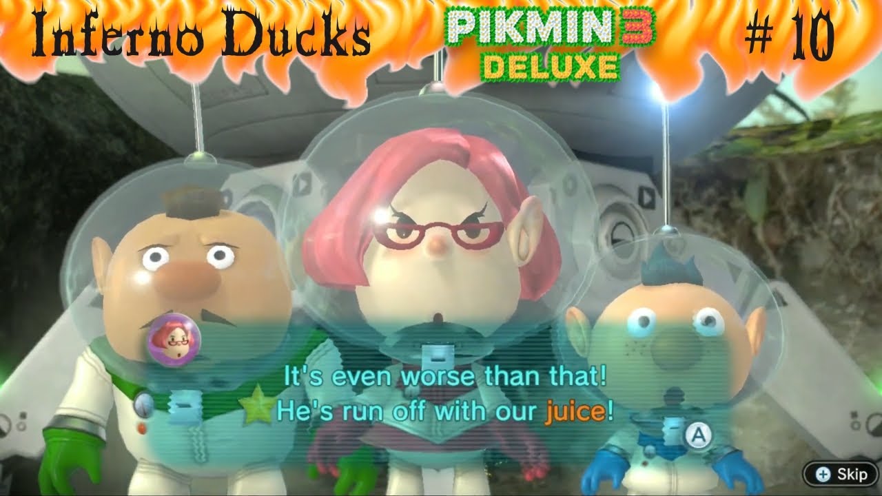 Letsplay Pikmin 3 Part 10: Hunt Down that Hocotatian! - YouTube