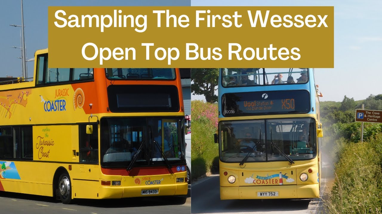 Sampling The First Wessex Open Top Bus Routes - YouTube
