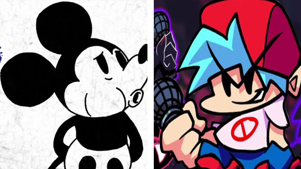 Friday Night Funkin Mickey Mouse(Hard/Full week) - YouTube