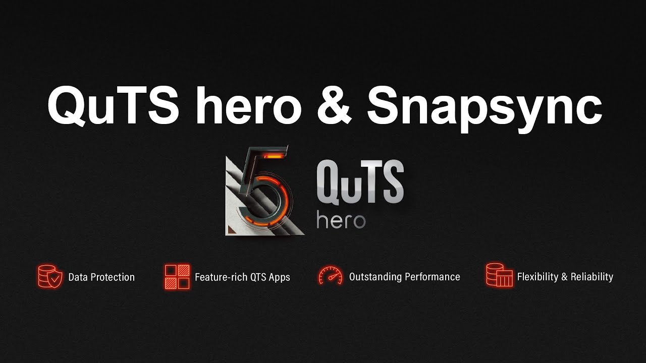 QuTS hero & Snapsync | ระบบปฏิบัติการ QuTS hero ZFS-based และการใช้งาน ...
