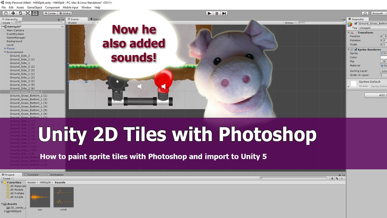 Unity 5 2D Sprite Tiles Tutorial YouTube Unity 5 2D Sprite Tiles Tutorial YouTube
