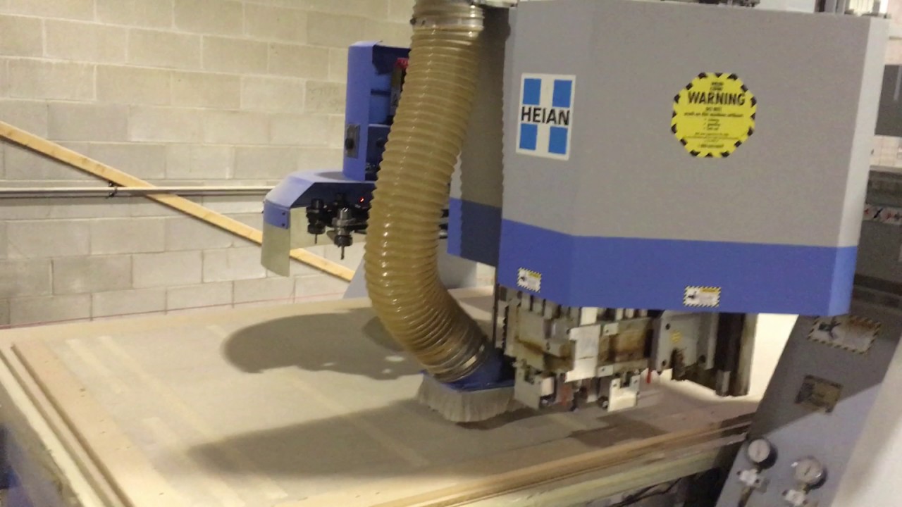 LOT 002 HEIAN CNC MACHINE - YouTube