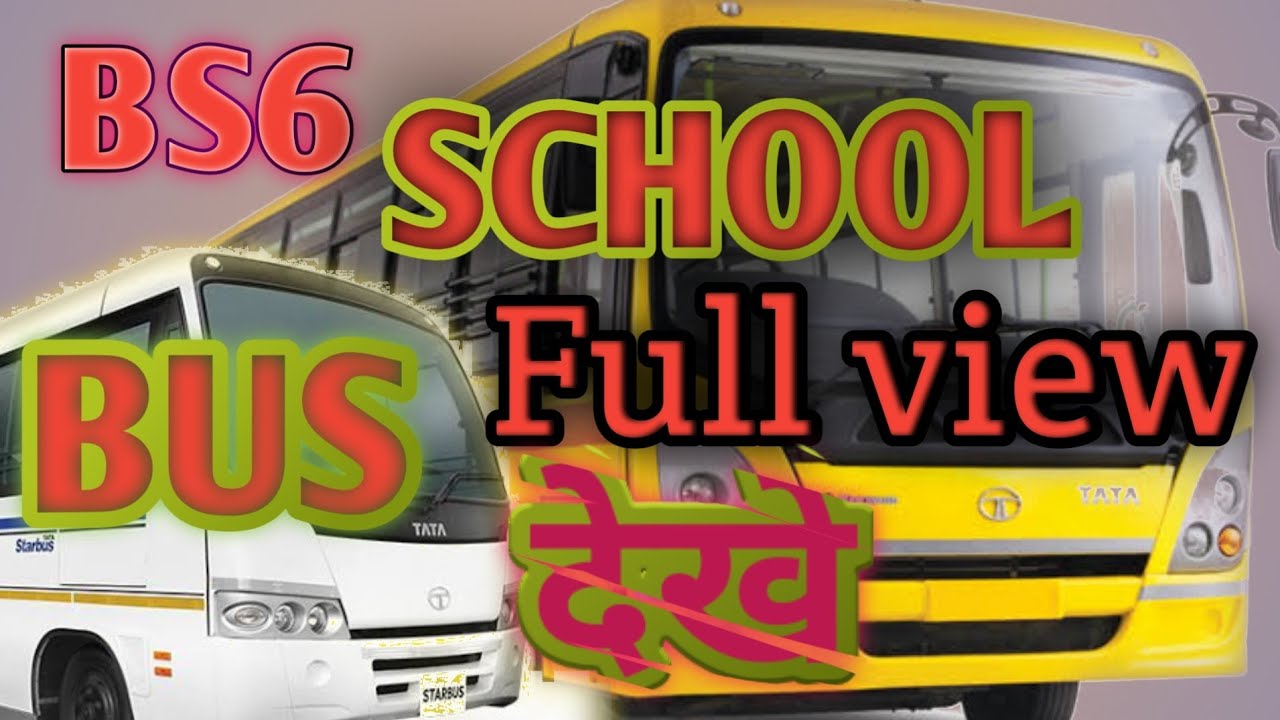 Tata bs6 micro Polo bus colorr yellow review and short information ...