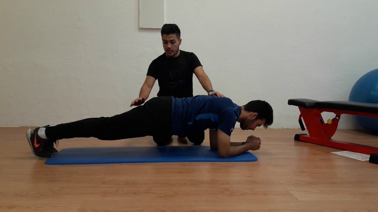 CORE - PLANCHA ISOMETRICA FRONTAL - YouTube