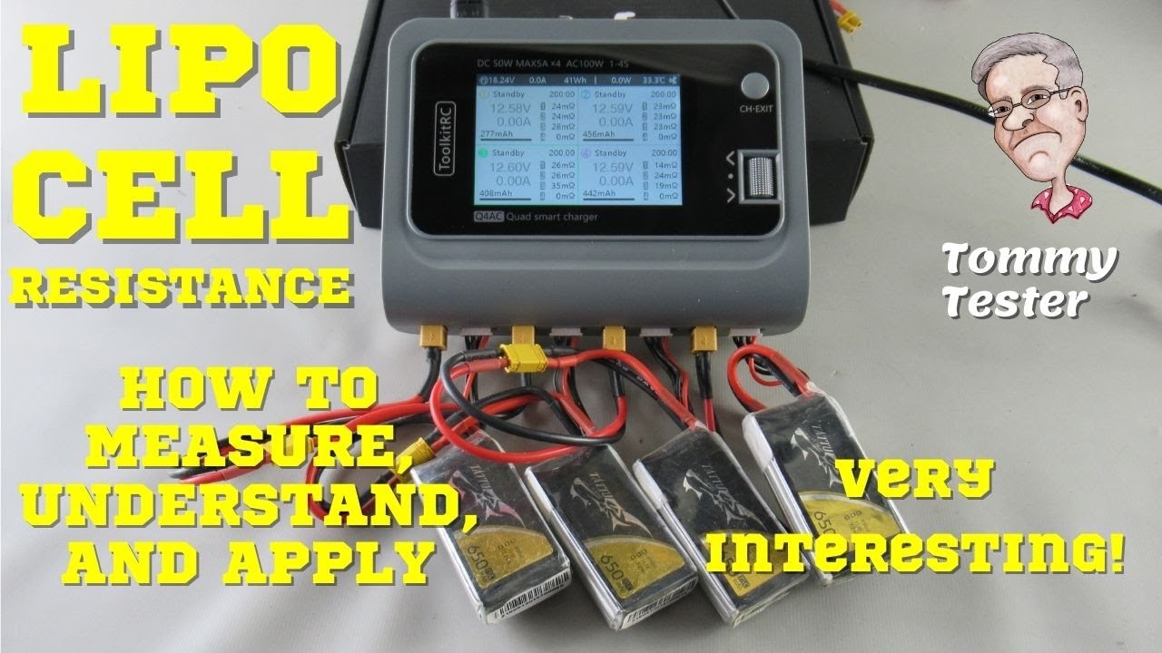 FPV | LIPO Battery Cell Resistance | Measure | Learn | Apply - YouTube