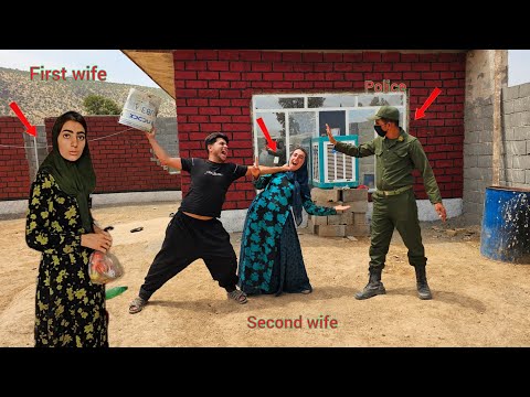 When the second wife returned from prison: Husband's intense rage; Leila leaves home.