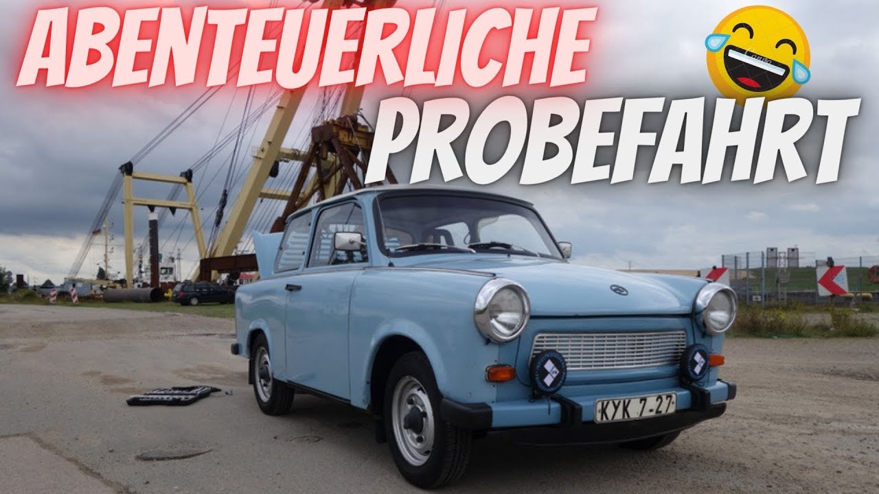 Ich fahre zum ersten mal Trabi - das wird lustig! - YouTube