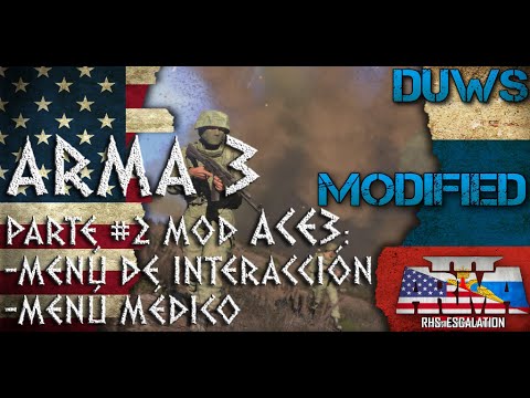 ARMA 3 | MOD DUWS Modified Parte #2 (menús de ACE3) - YouTube