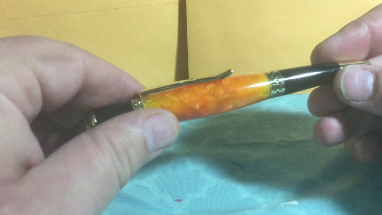 Changing the ink on a Mesa pen - YouTube