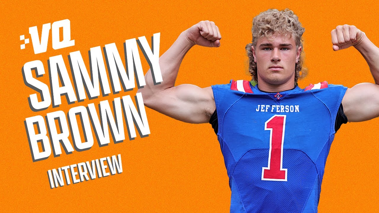 5-star Sammy Brown talks official visit with Josh Heupel and the ...