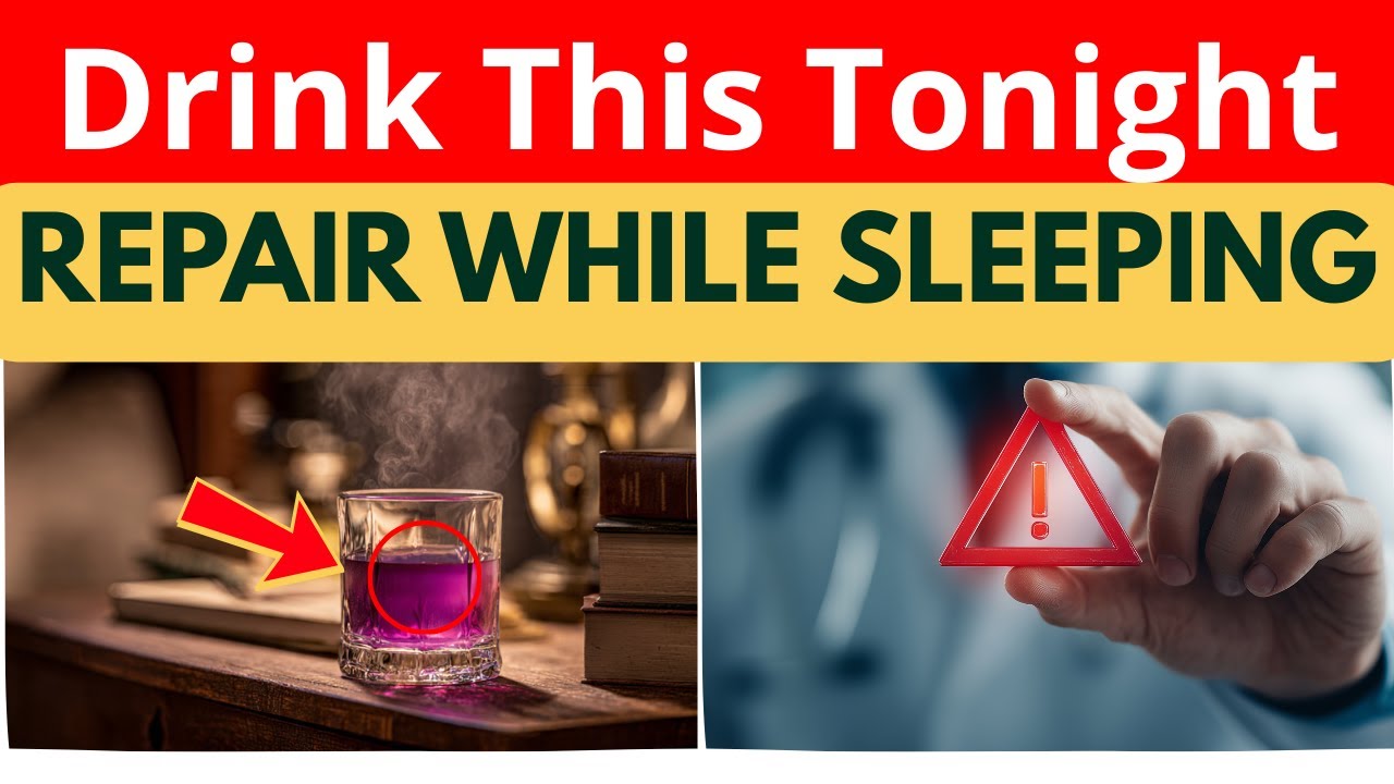 Drink This Tonight: The 4 Bedtime Elixirs That Restore Vision & Memory ...