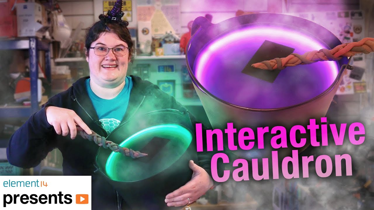 Interactive Magic: Creating an Enchanted Cauldron - YouTube