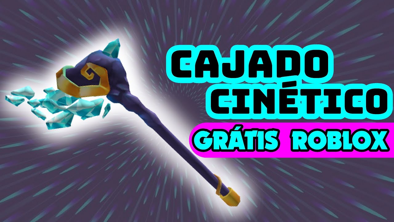 Tenha o Cajado Cinético do Roblox de graça | Get the roblox kinetic ...