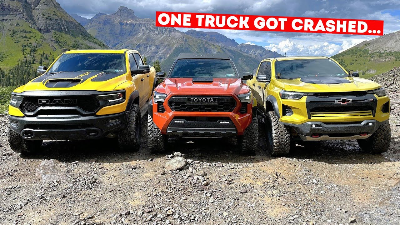 Top Gear Style NEW Truck Battle PART 2! TRX vs TRD Pro vs ZR2 Off Road ...