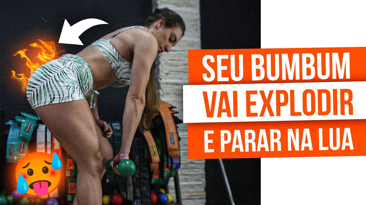 ESSE TREINO FEZ O MEU BUMBUM EXPLODIR E PARAR NA LUA - YouTube
