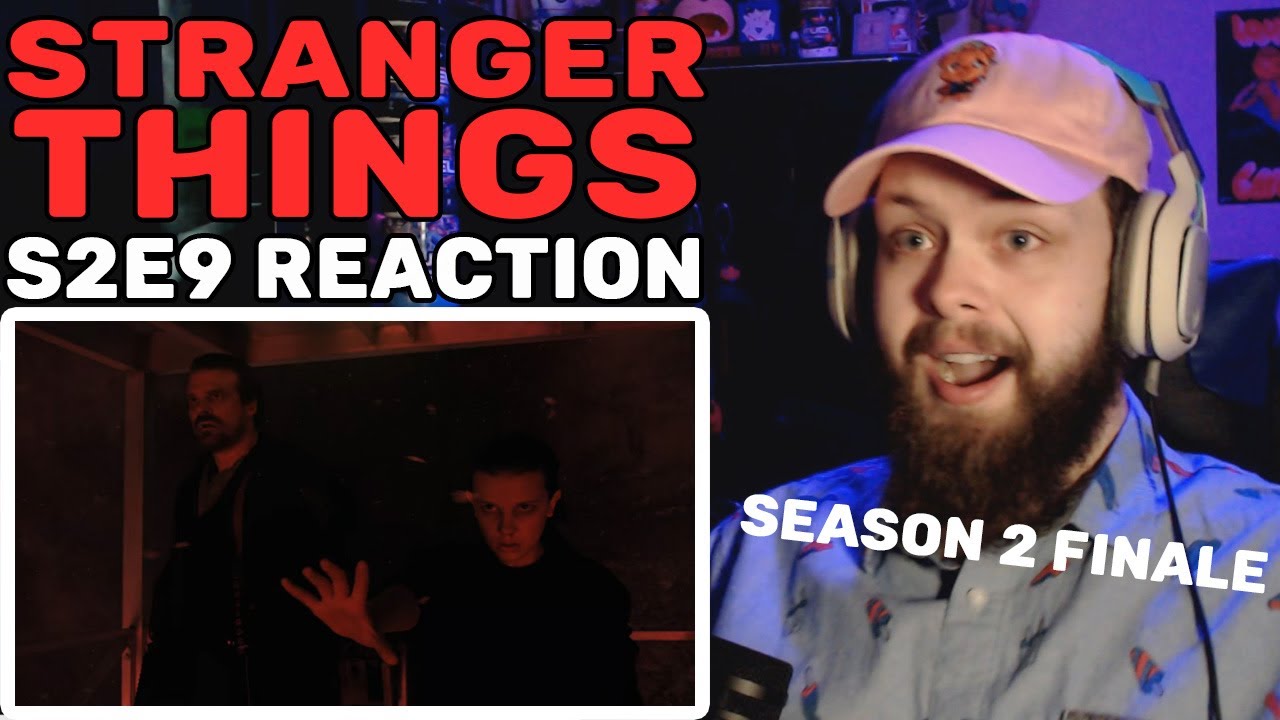 Stranger Things 2x9 "THE GATE" SEASON 2 FINALE REACTION - YouTube
