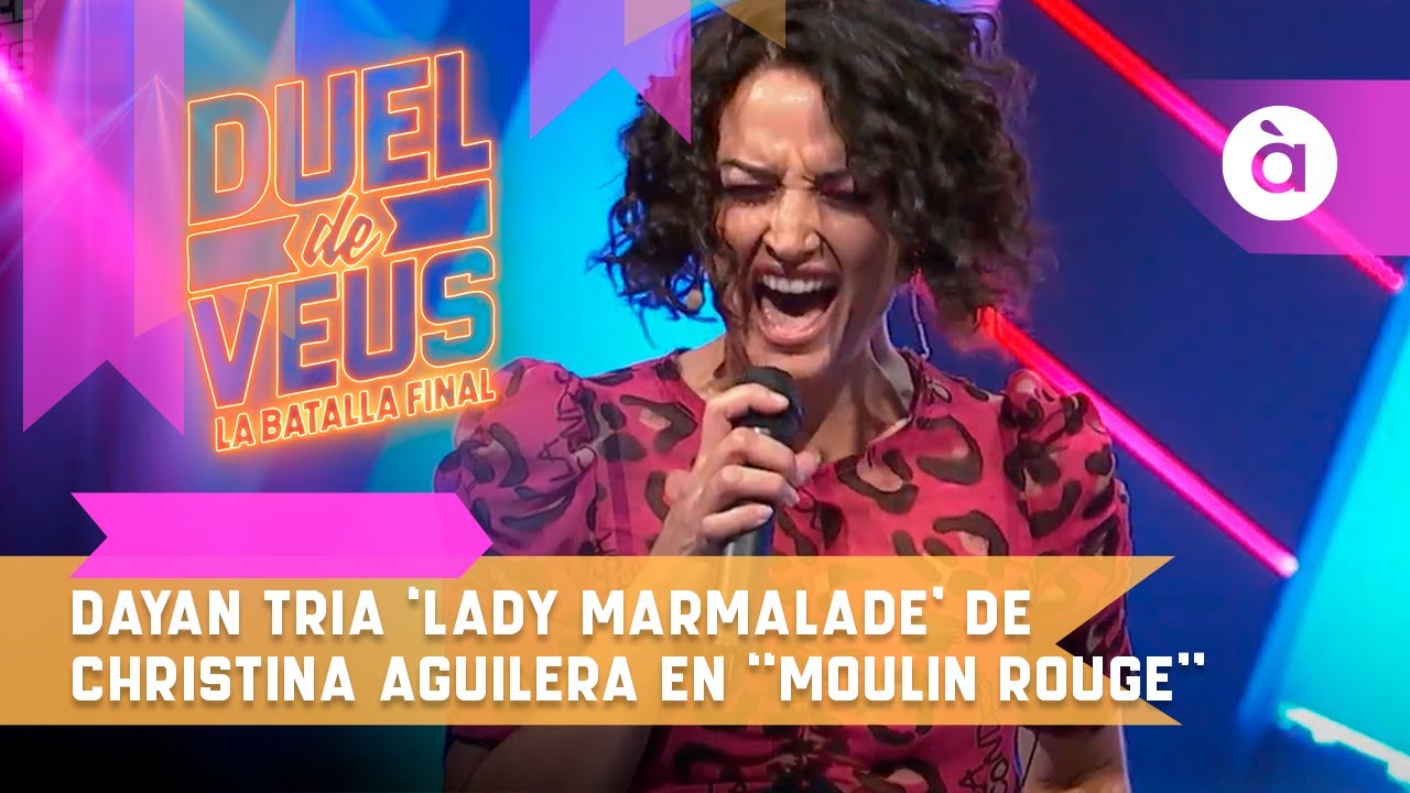 Dayan tria ‘Lady Marmalade’ de Christina Aguilera en “Moulin Rouge” en ...