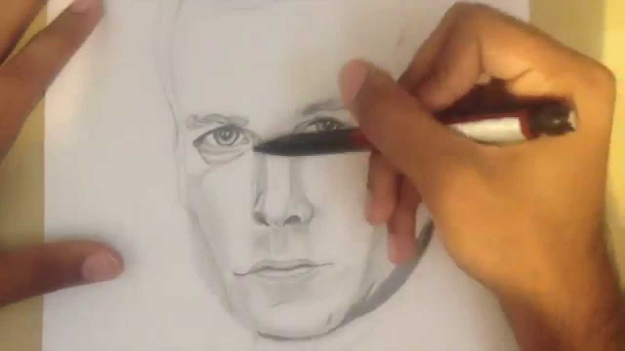 Drawing Harvey Specter - YouTube