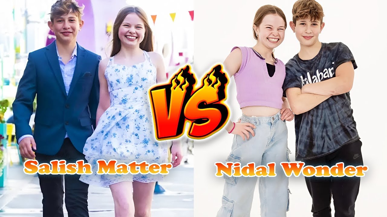 Salish Matter VS Nidal Wonder Transformation 👑 From Baby To 2025 - YouTube