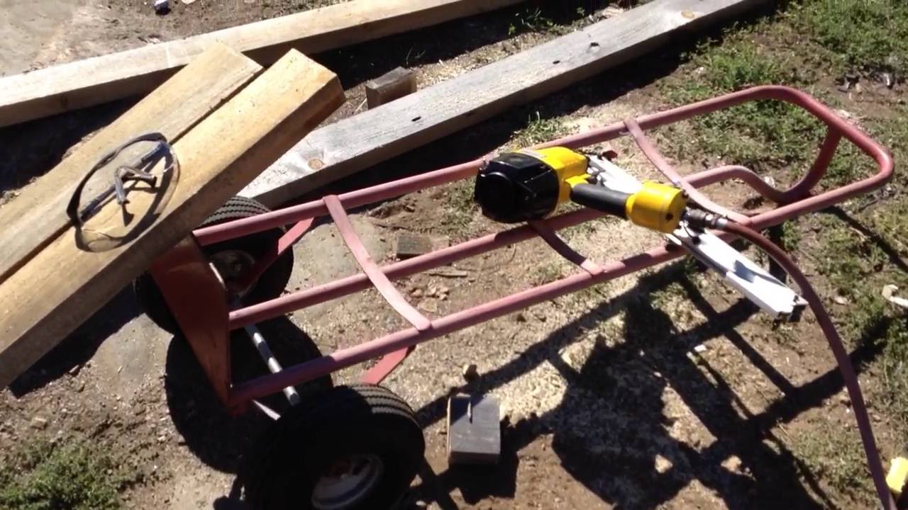 Building a Simple Tire Rack With 2x4s (part 1) - YouTube