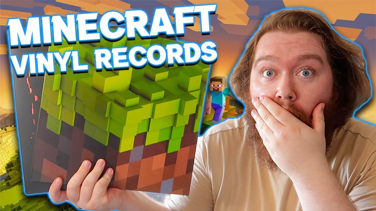 Unboxing NEW MineCraft Vinyl Records (Alpha & Beta) - YouTube