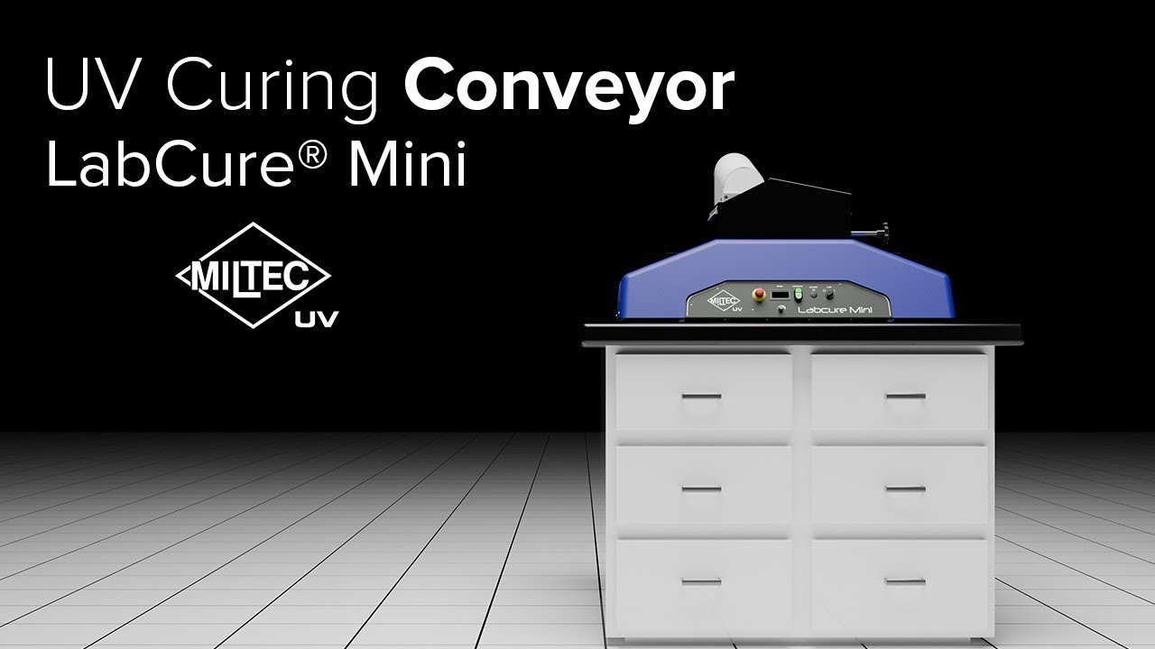 UV Curing Conveyor: Labcure Mini - YouTube