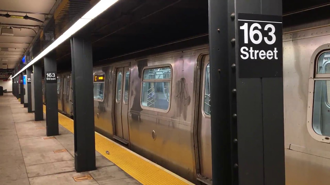 NYC Subway: R179 (C) Departs 163 St-Amsterdam Ave - YouTube