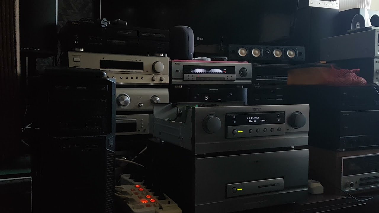 인켈 AM-9080 프리파워 3단 수리 점검 Test_샌드페블즈-나어떡해 - YouTube