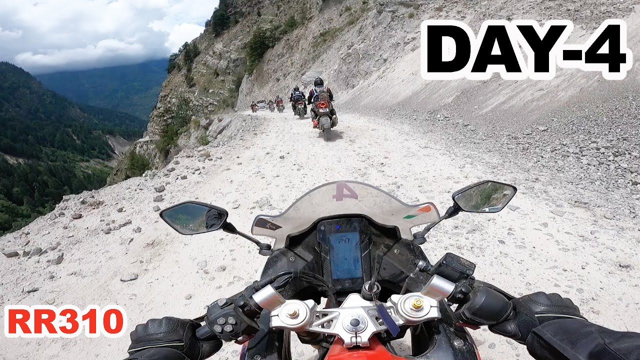 Day 4 - Chitkul To Kalpa On Apache RR310 l AOG Ride To Spiti Valley ...