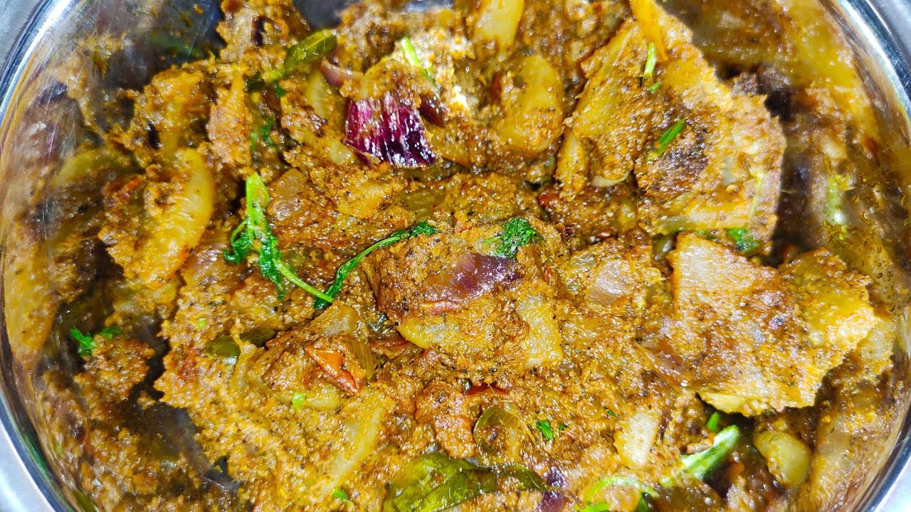 நூல்கோல் கூட்டு| நூக்கல் கூட்டு | turnip masala fry - YouTube