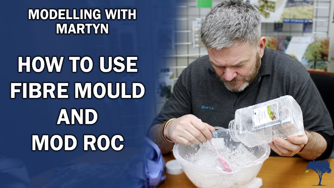 Let's Build a Diorama - How To Use Fiber Mould and Mod Roc {Episode 2 ...