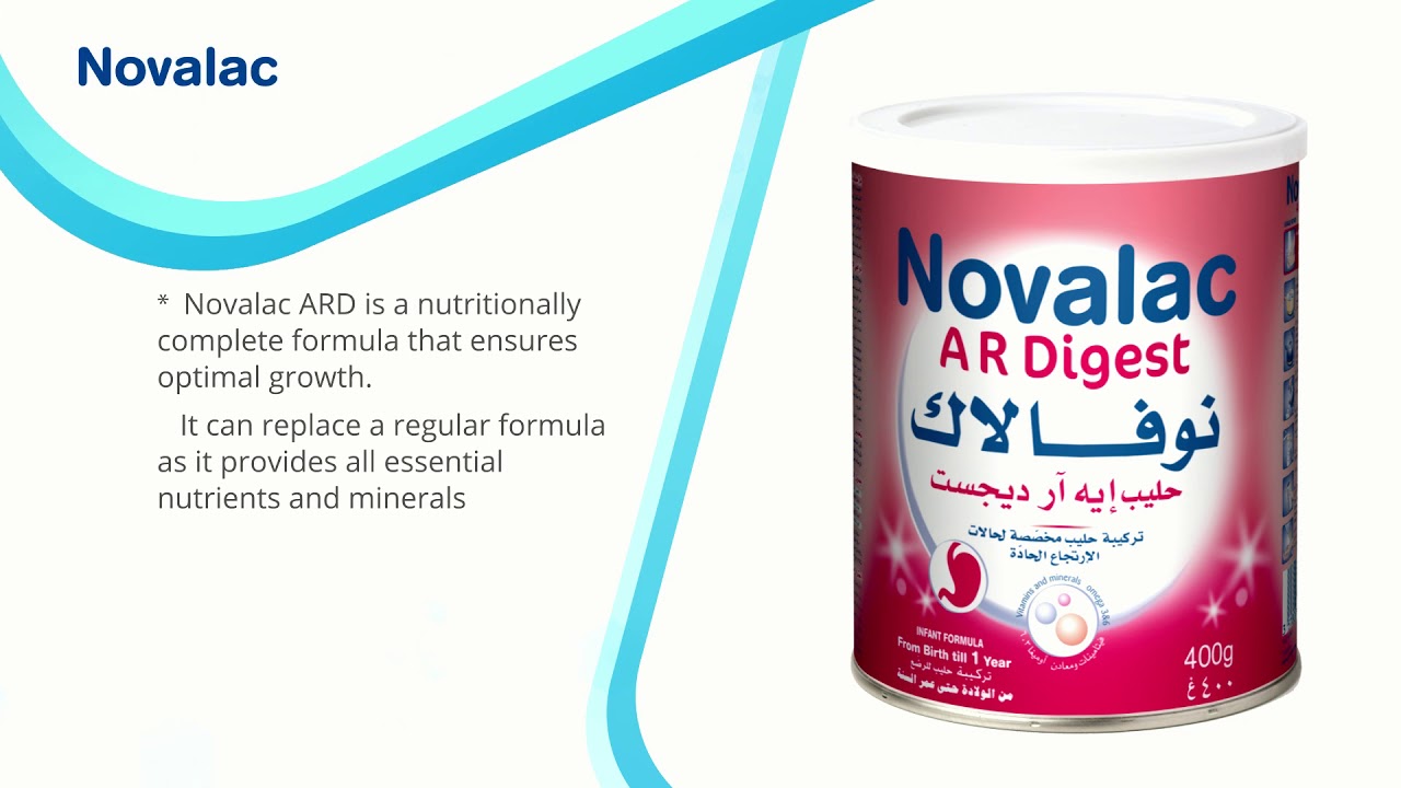 Novalac AR Digest - Reflux - YouTube