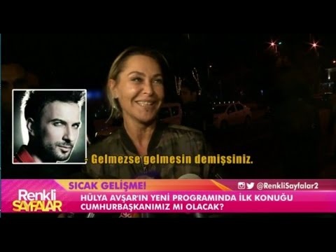 Hülya Avşar’dan Tarkan’a Zeytin Dalı | Renkli Sayfalar