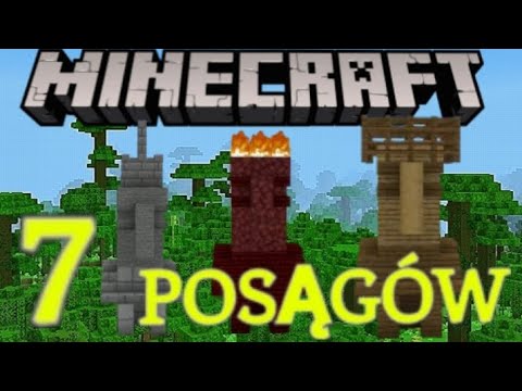 ŁATWY SPOSÓB NA ZBUDOWANIE POSĄGÓW VILLAGERÓW w Minecraft - YouTube