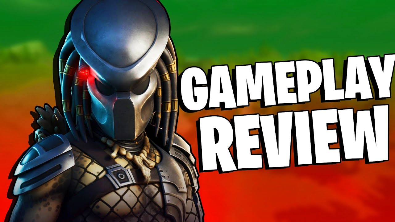 PREDATOR SKIN GAMEPLAY Y REVIEW EN FORTNITE / FrankShark - YouTube