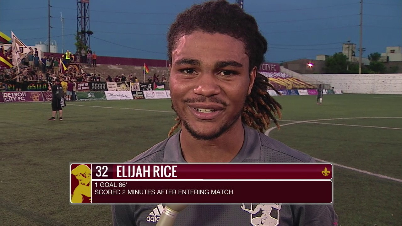 06/23/17 DCFC vs. Kalamazoo FC Man of the Match: Elijah Rice - YouTube