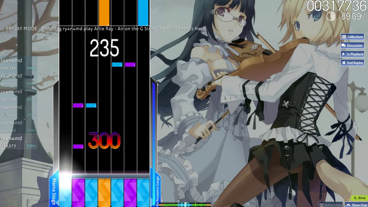 Arlie Ray - Air on The G String [Remix] 7K Hard 5x Miss - YouTube