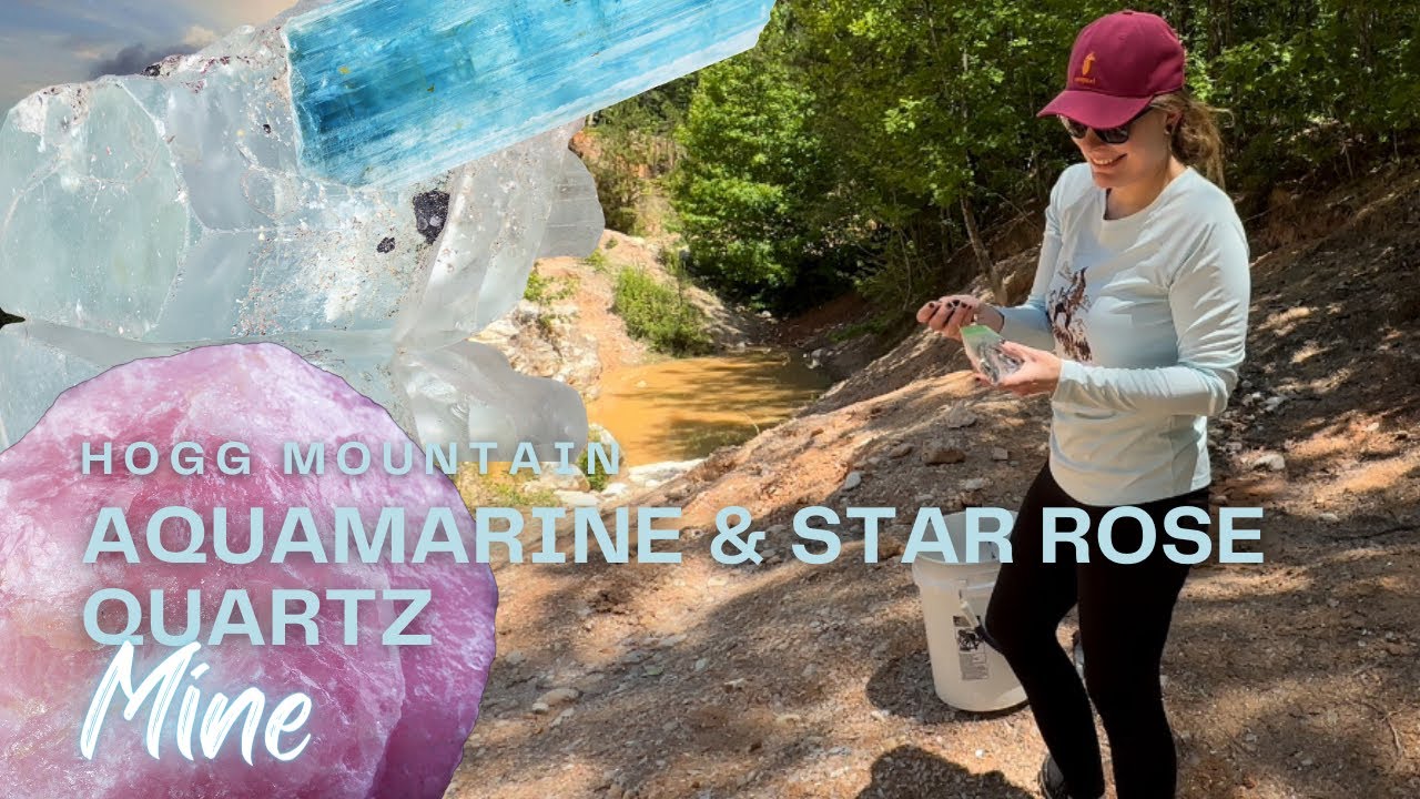Rockhounding HOGG MINE MTN, LaGrange, Georgia | Aquamarine, Star Rose ...