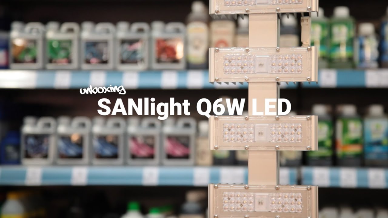 SANlight Q6W LED - Unboxing - YouTube