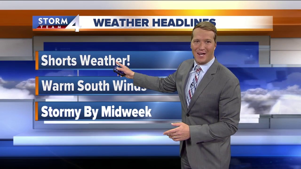 Meteorologist Brian Niznansky's Monday morning Storm Team 4cast - YouTube